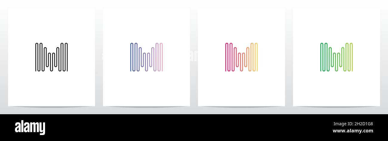 M sound wave hi-res stock photography and images - Alamy