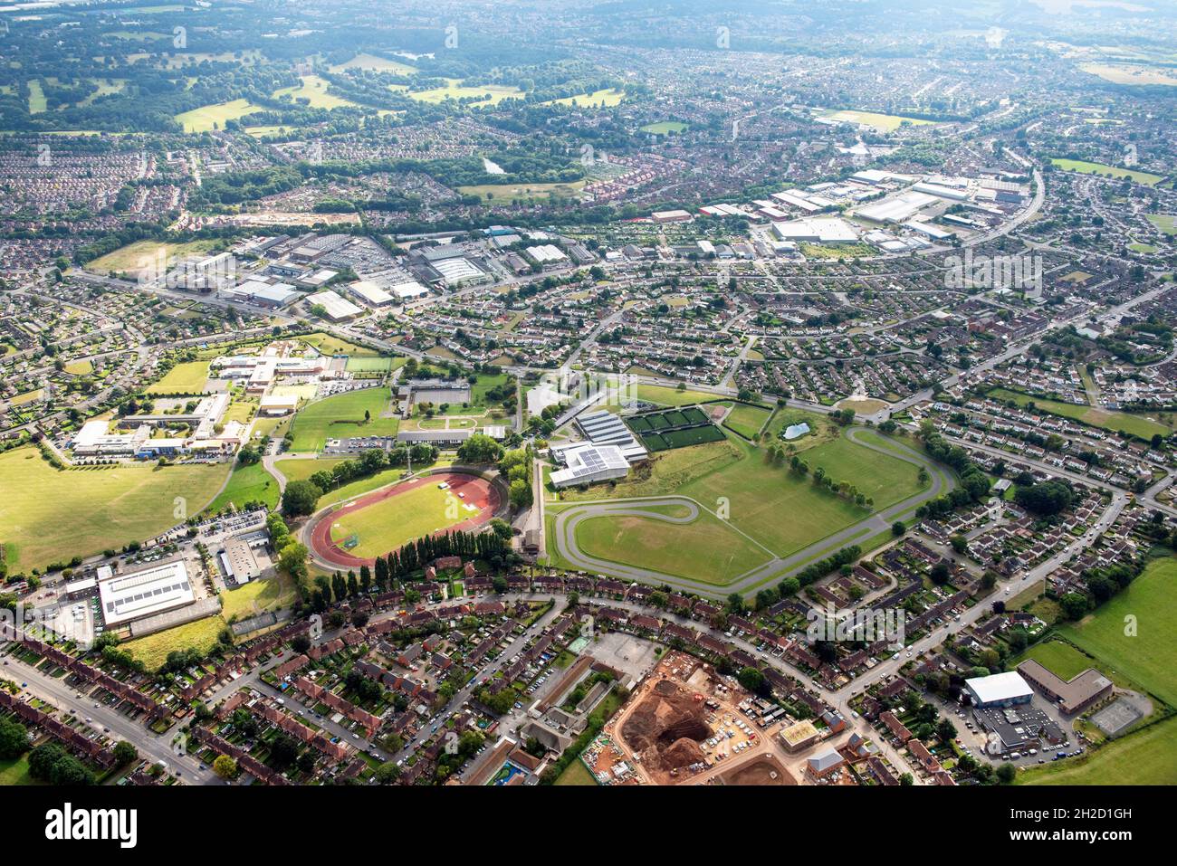 Aerial Image of Bilborough and Harvey Hadden in Nottinghamshire England ...