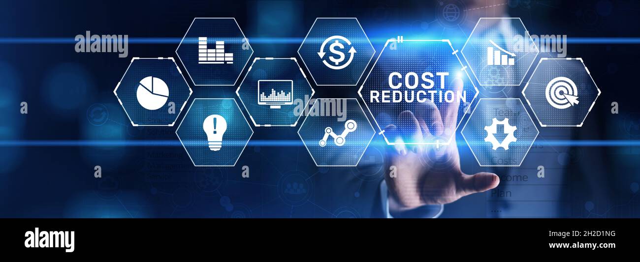 Costs reduction business finance optimisation strategy economy saving ...