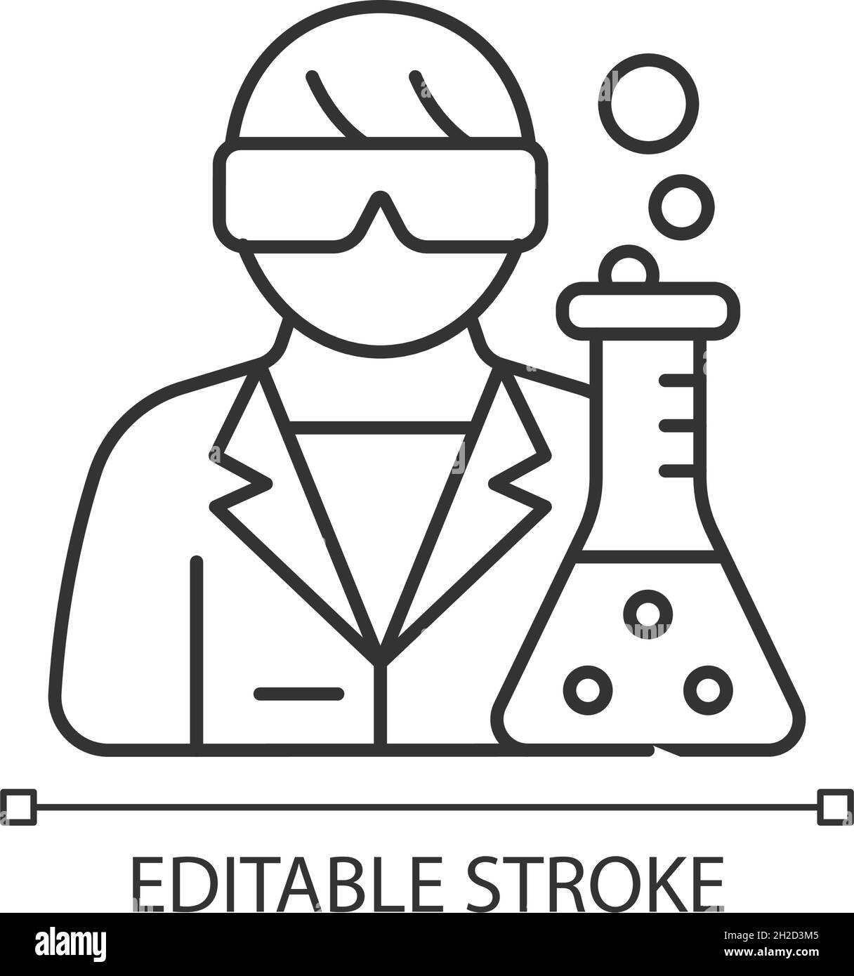 Medical technology and testing Black and White Stock Photos & Images ...