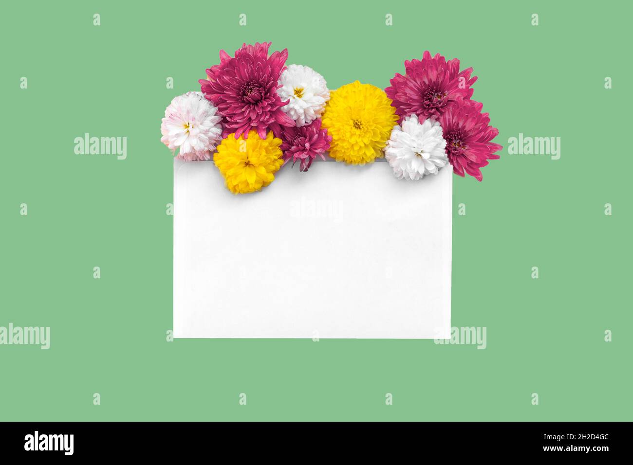 Creative background with flowers for gift card, Mother's day ...