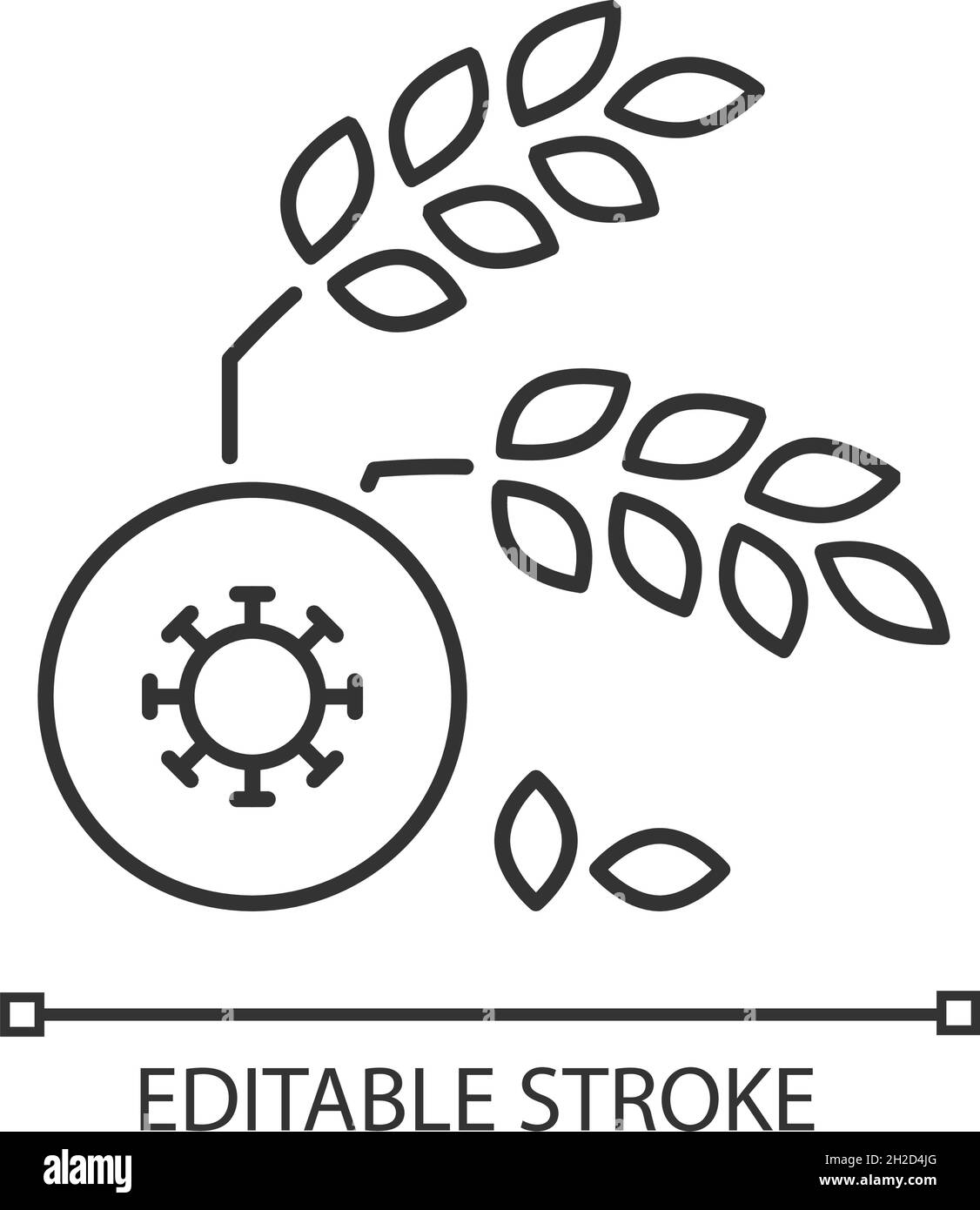 Plant disease Black and White Stock Photos & Images - Alamy