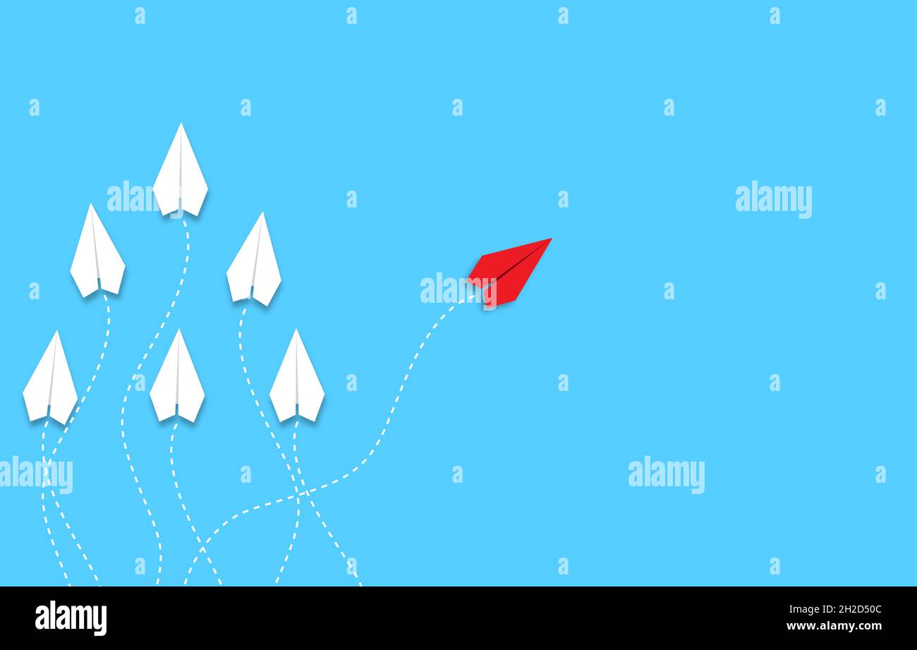 Paper airplane cartoon vector hi-res stock photography and images - Alamy