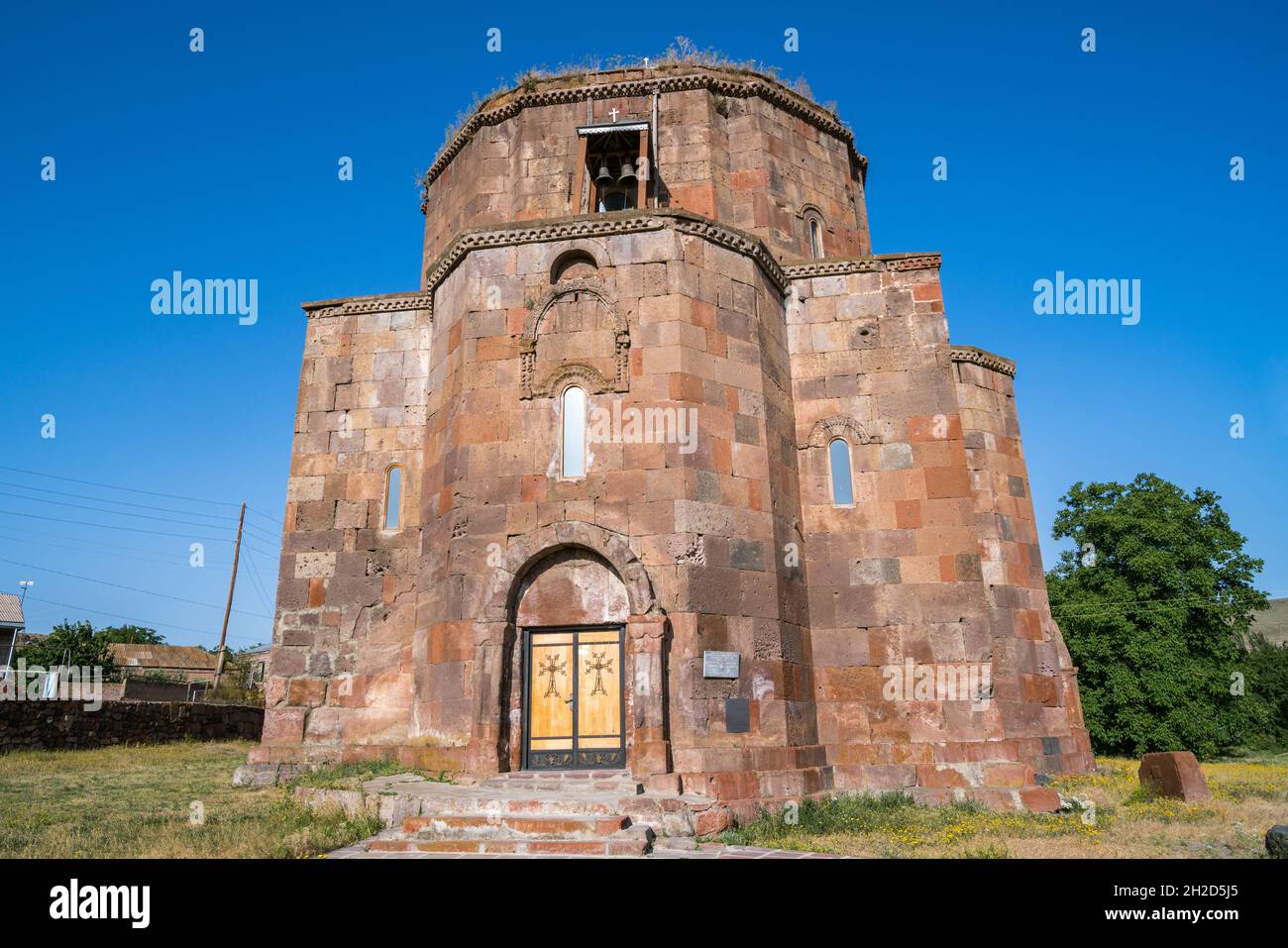7th century Surp Hovanes (St. John) church in Mastara village in ...