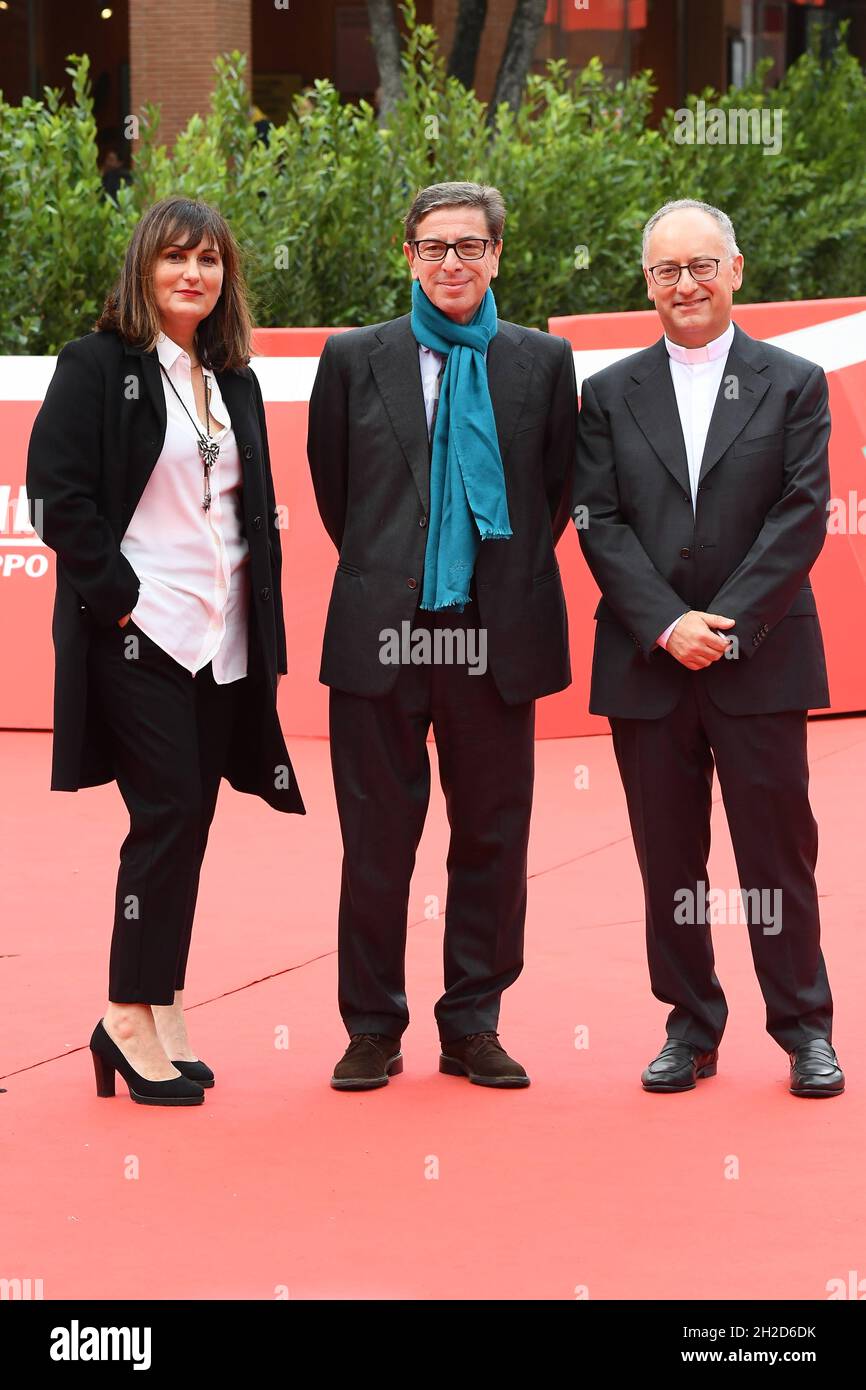 Rome, Italy. 21st Oct, 2021. Roma Cinema Fest 2021, Film Fest, Red ...