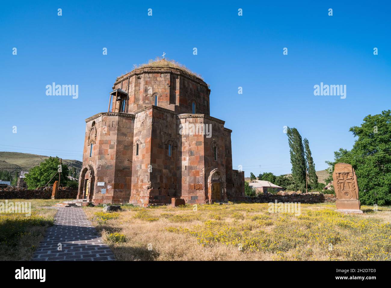 7th century Surp Hovanes (St. John) church in Mastara village in ...