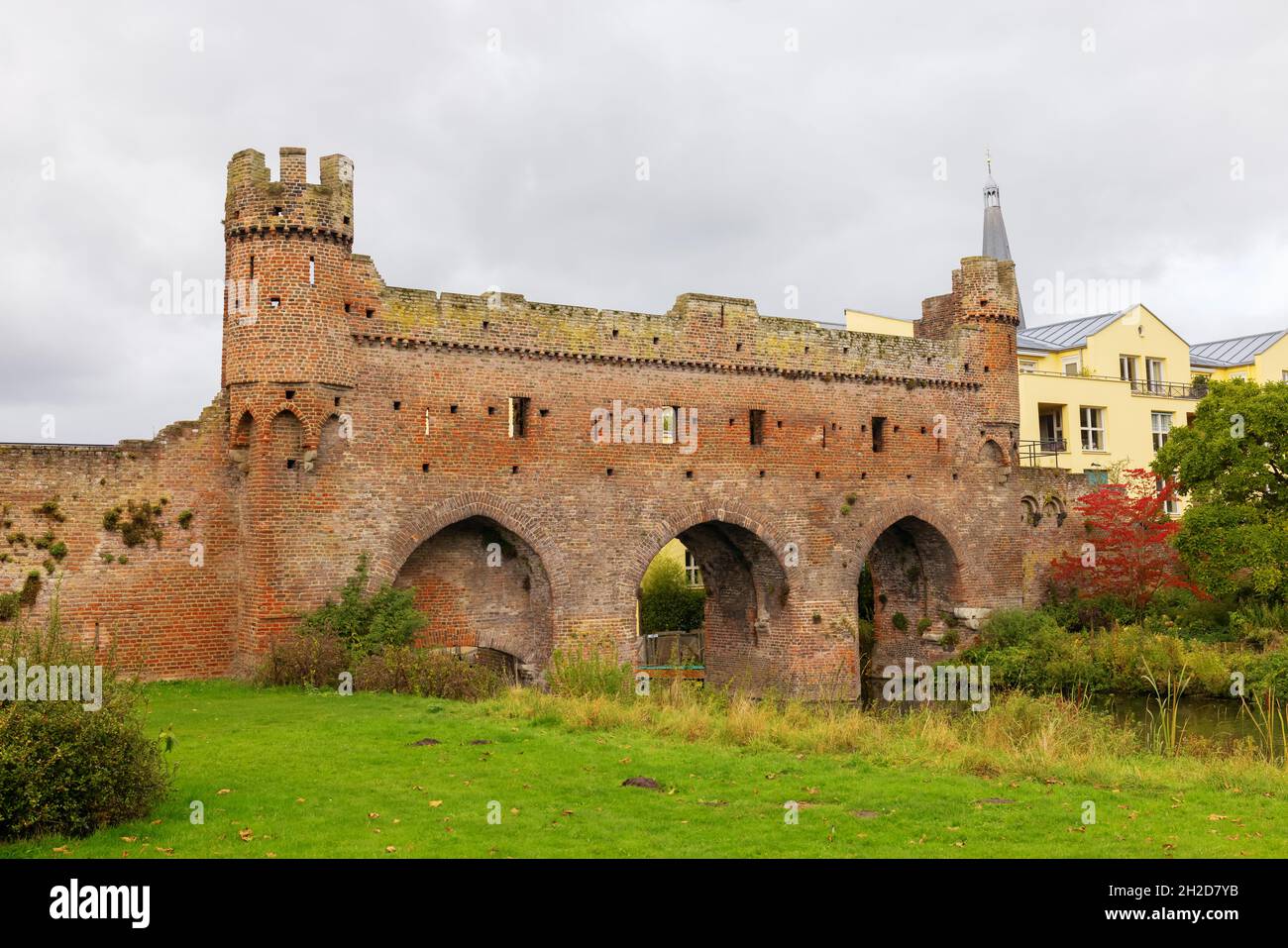 historic Berkel Gate in Zutphen, Netherlands Stock Photo - Alamy