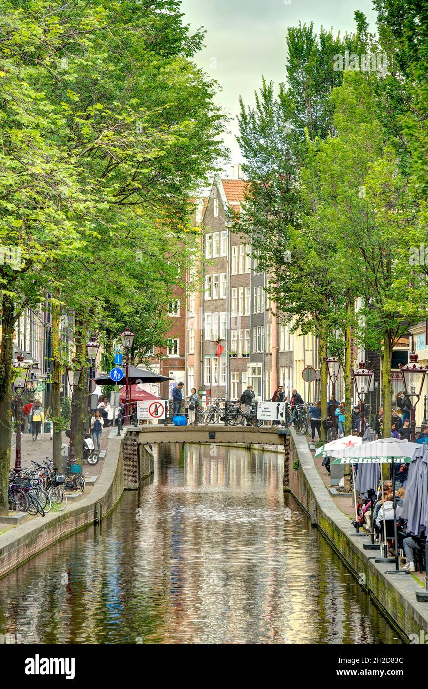 Amsterdam city center, HDR Image Stock Photo - Alamy