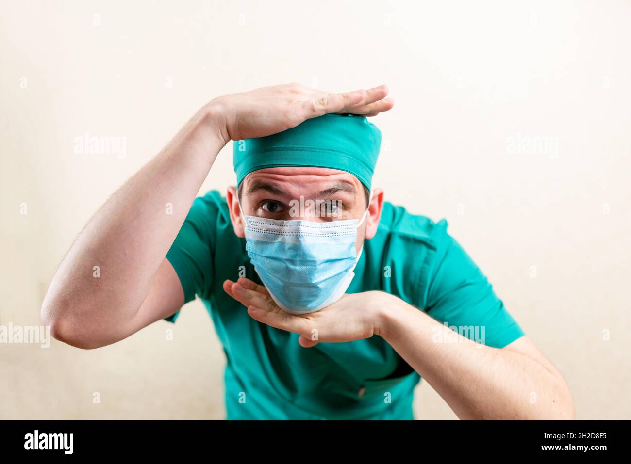 Male student doctor in hospital hi-res stock photography and images - Alamy