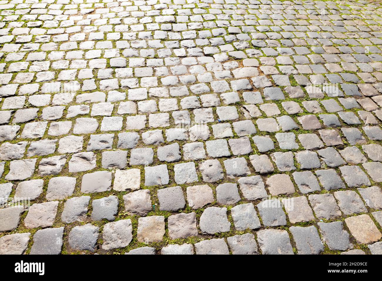 picture of old cobblestone pavement for background texture Stock Photo ...