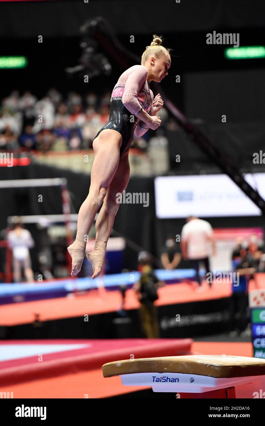 Gymnastic vault hi-res stock photography and images - Alamy