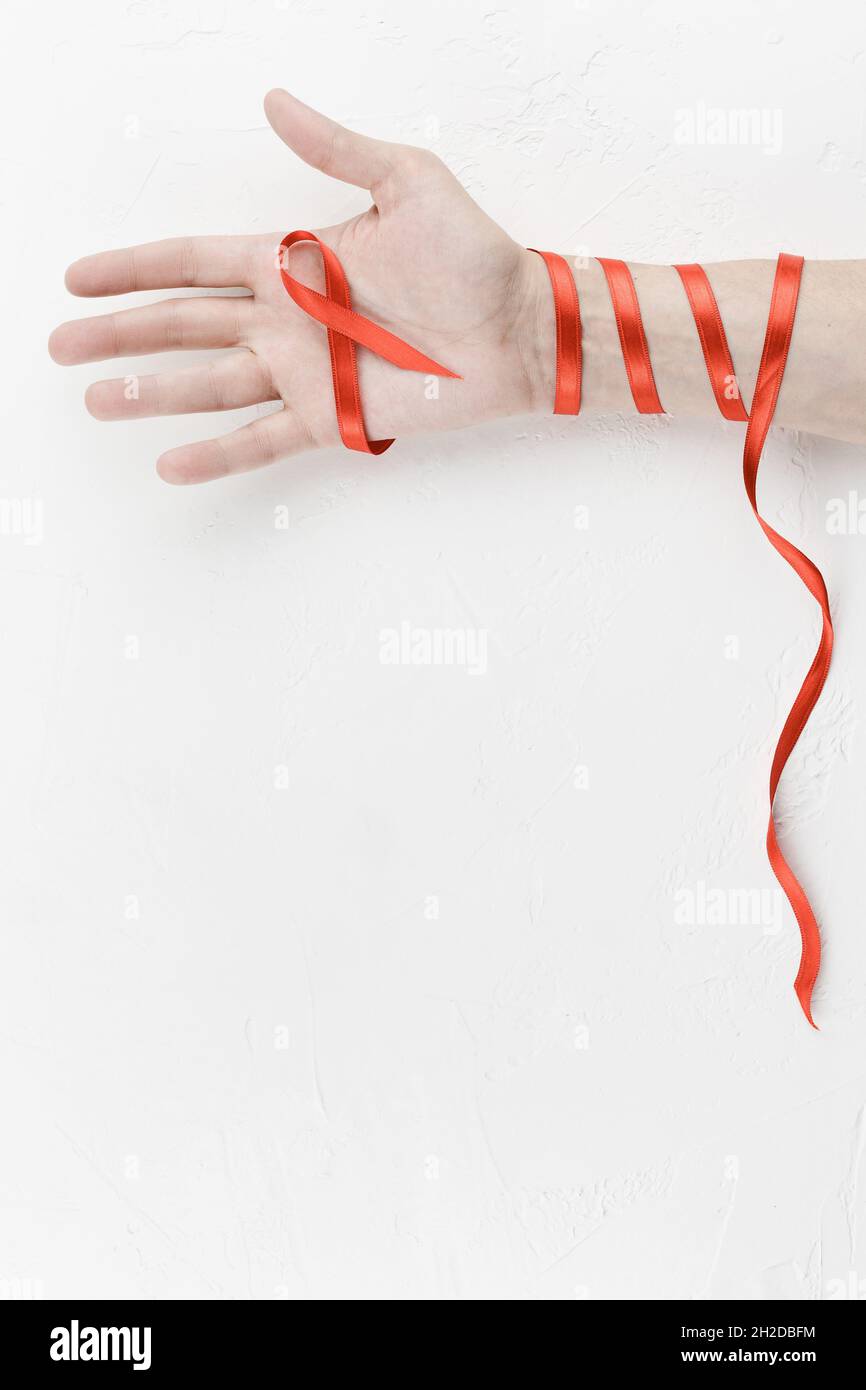 Arm around patient hi-res stock photography and images - Alamy