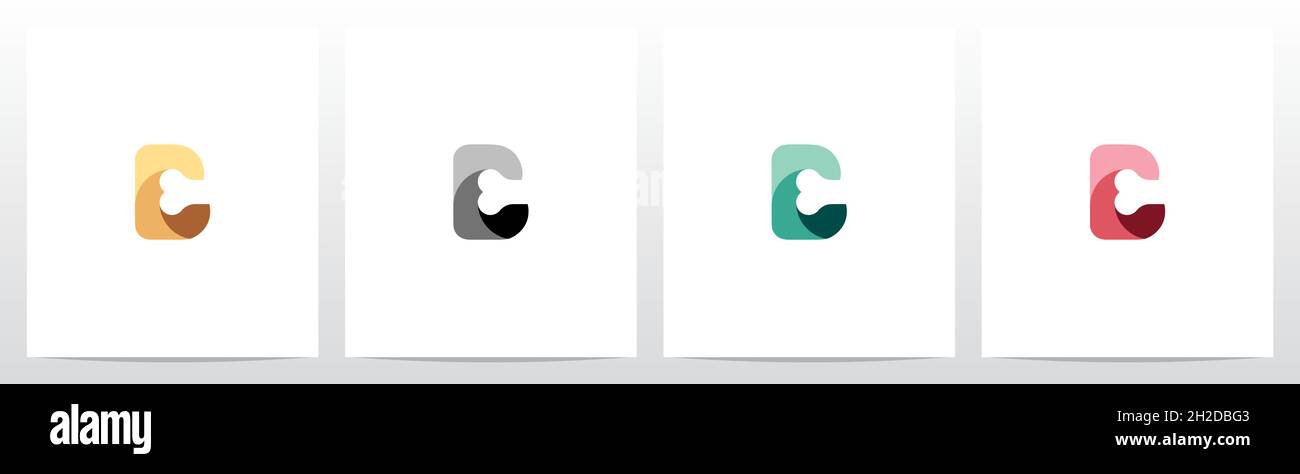 Bone On Letter Logo Design B Stock Vector Image & Art - Alamy