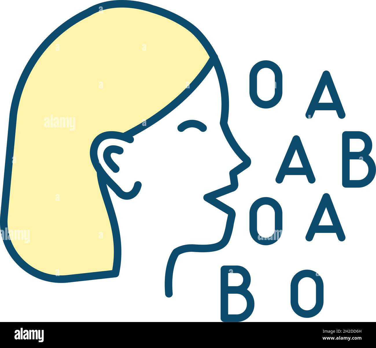 Impromptu speech RGB color icon Stock Vector Image & Art - Alamy