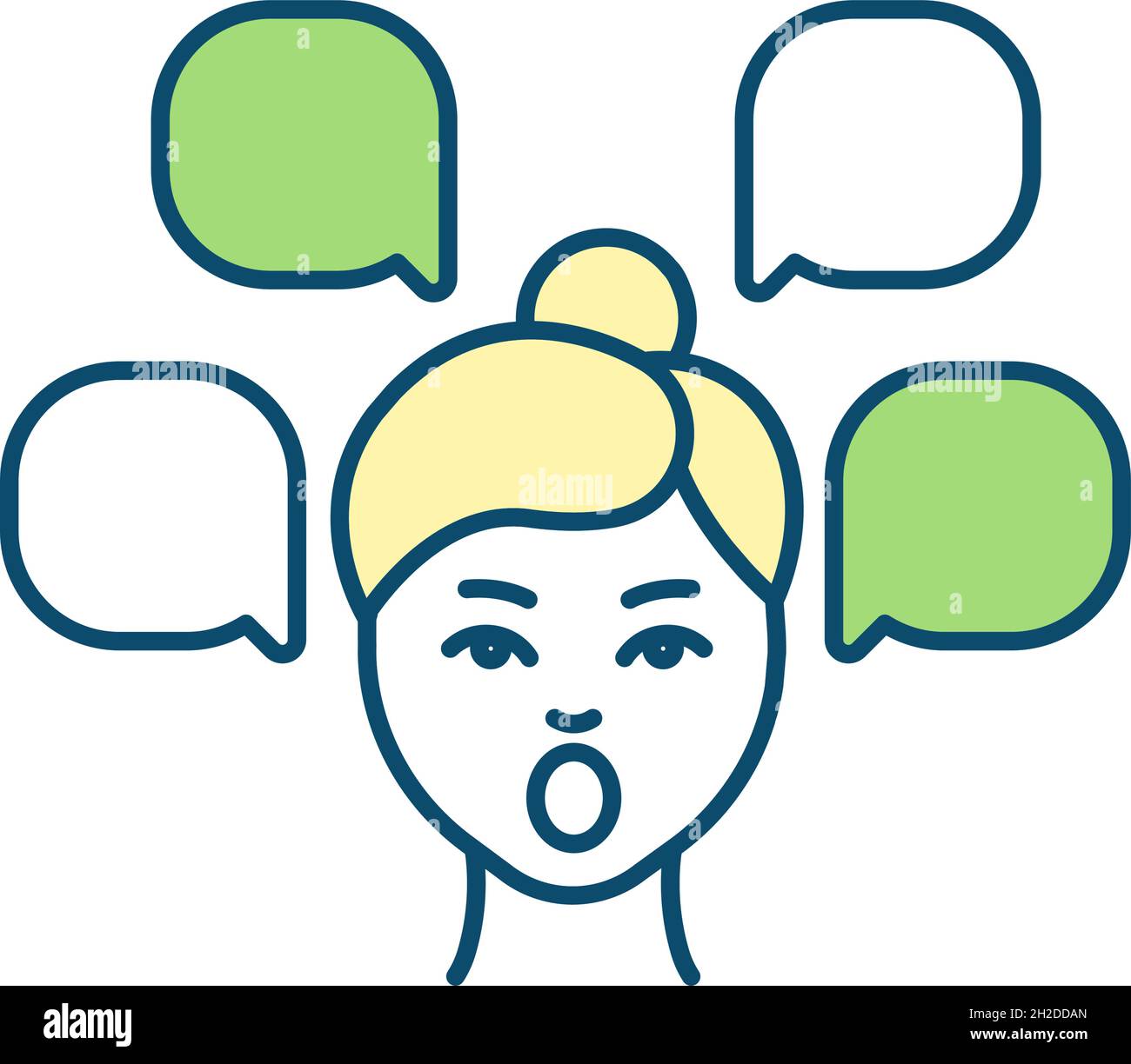 Effective speaking Stock Vector Images - Alamy