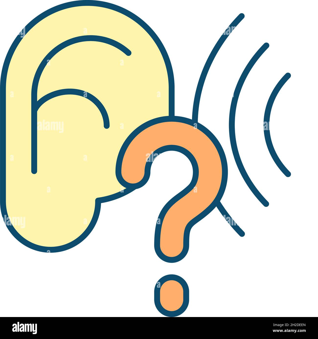 Auditory processing disorder Cut Out Stock Images & Pictures - Alamy