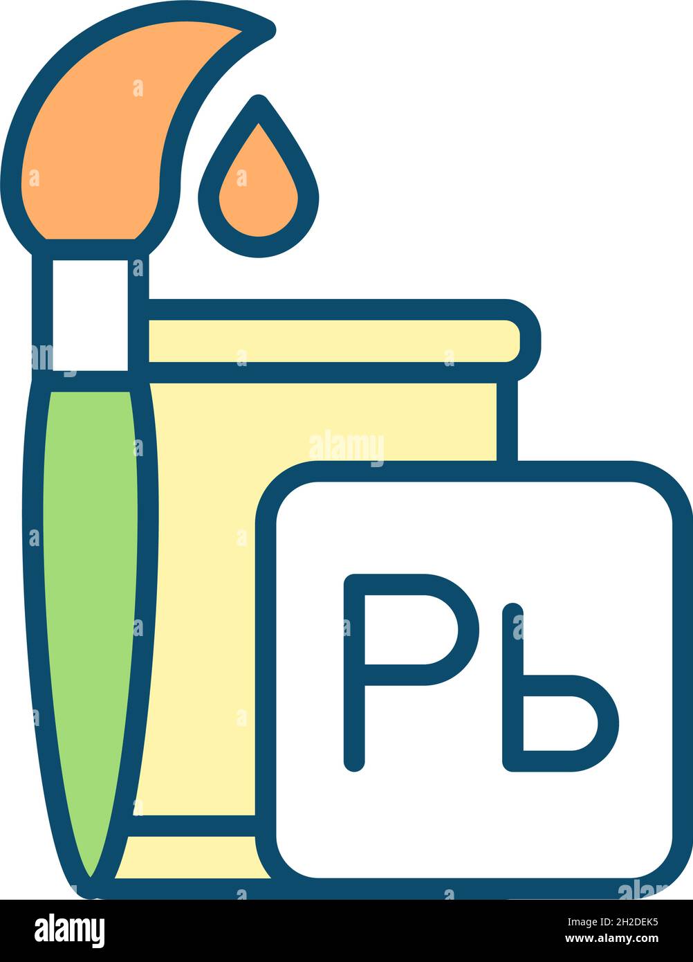 Food color additives RGB color icon Stock Vector Image & Art - Alamy