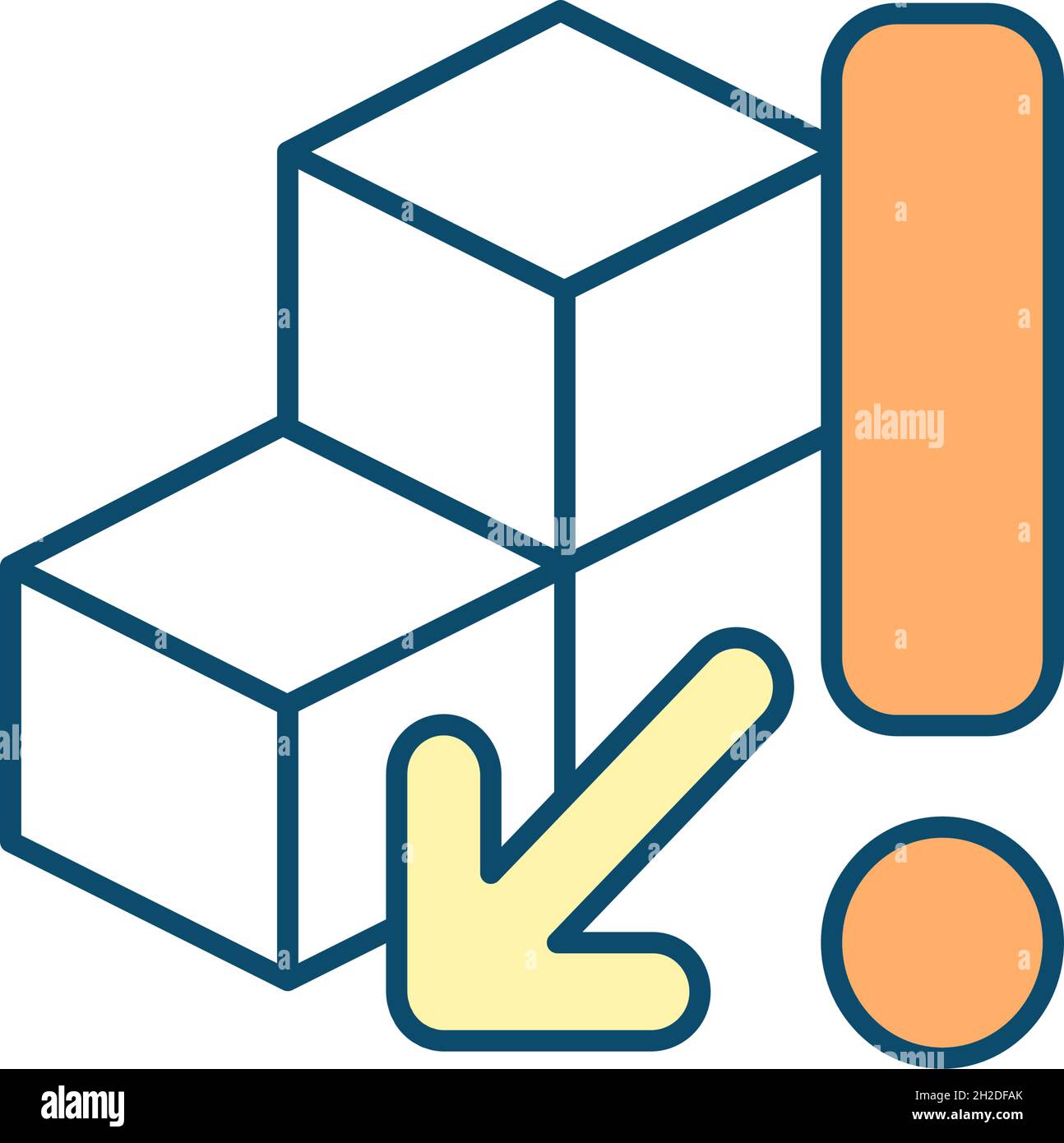 Lowering sugar intake RGB color icon Stock Vector Image & Art - Alamy