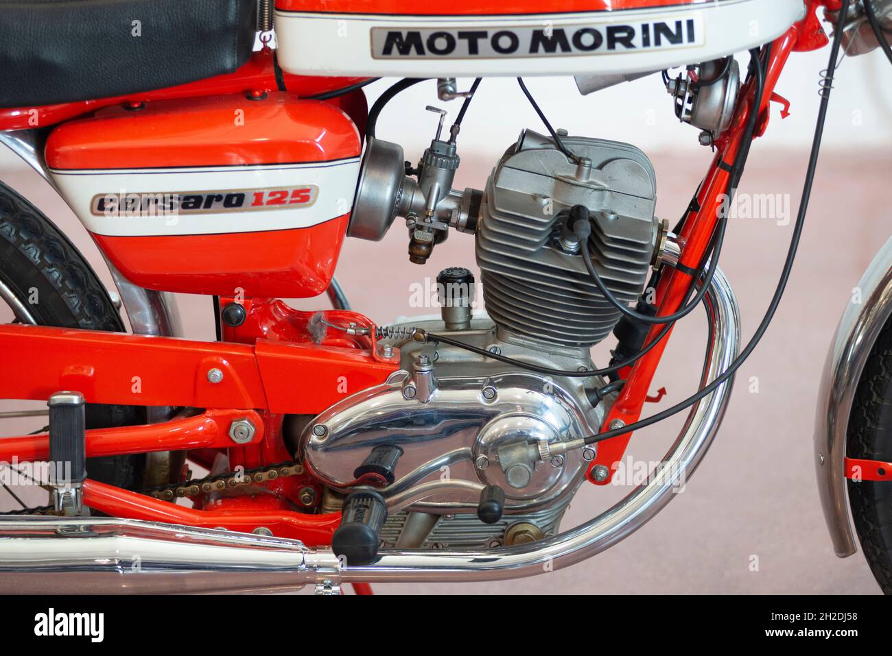 Moto Morini Corsaro 125 Stock Photo - Alamy