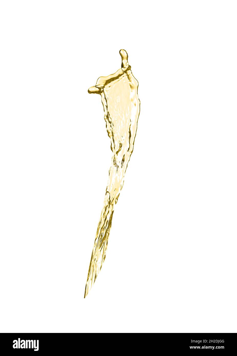 Oil splash on white background. Color liquid Stock Photo - Alamy