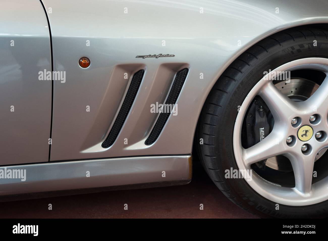 Ferrari 550 car hi-res stock photography and images - Alamy