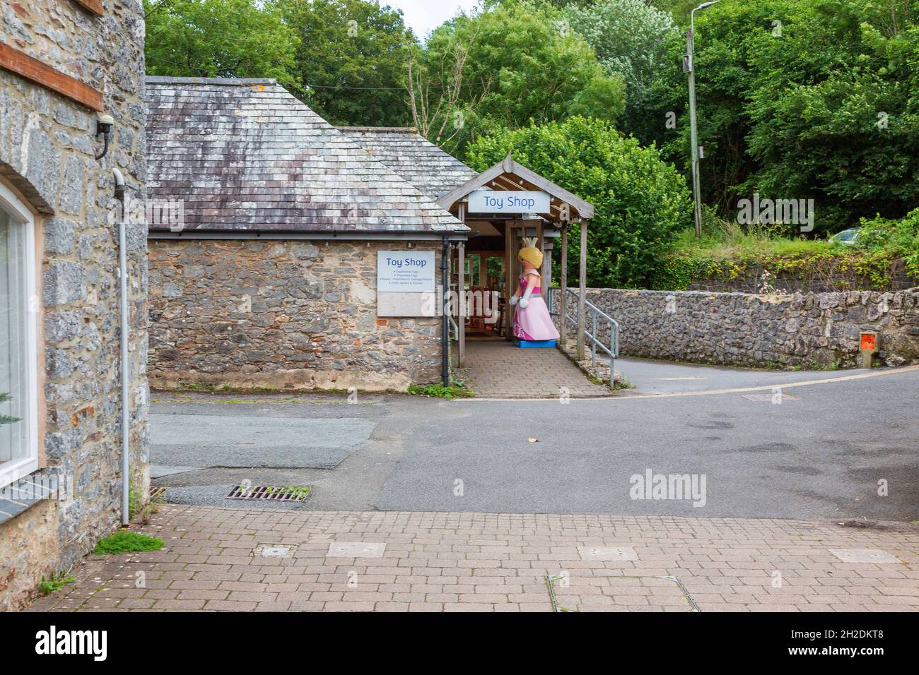 Toy shop at Dartington Cider Press, Devon, England, United Kingdom ...