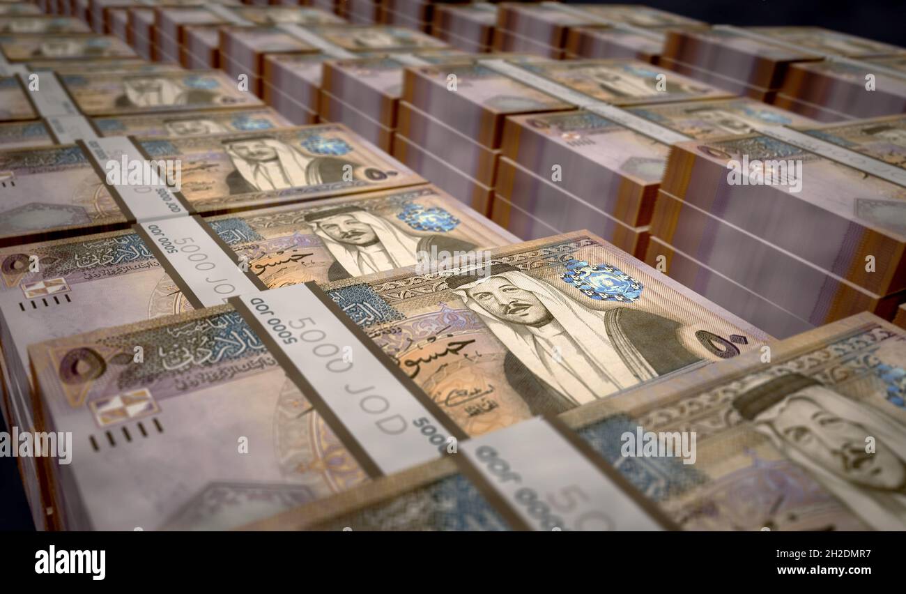 Jordan dinar money pack hi-res stock photography and images - Alamy