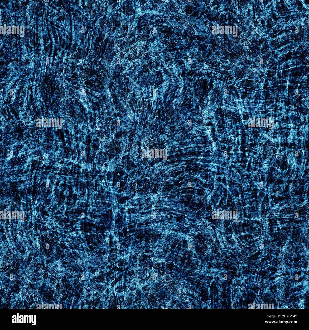 Seamless indigo block print texture on navy blue woven effect ...