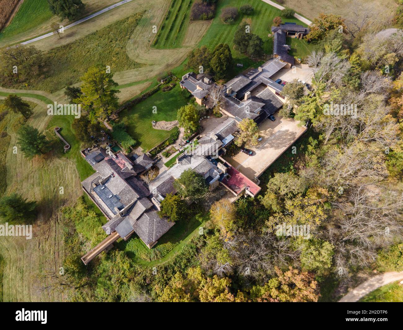 Frank Lloyd Wright Taliesin Wisconsin Taliesin A Guided 360 Virtual