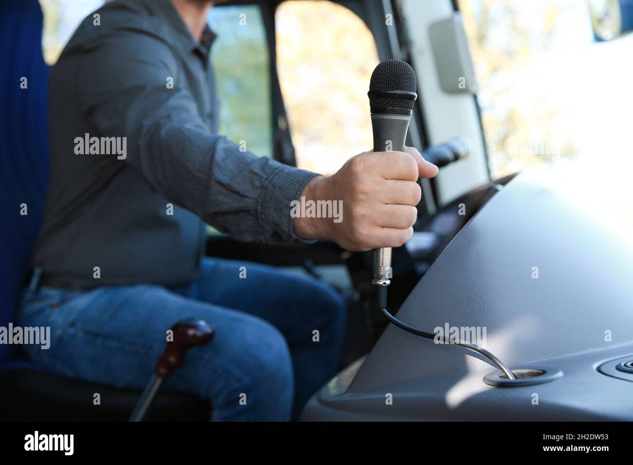 School bus driver inside hi-res stock photography and images - Alamy