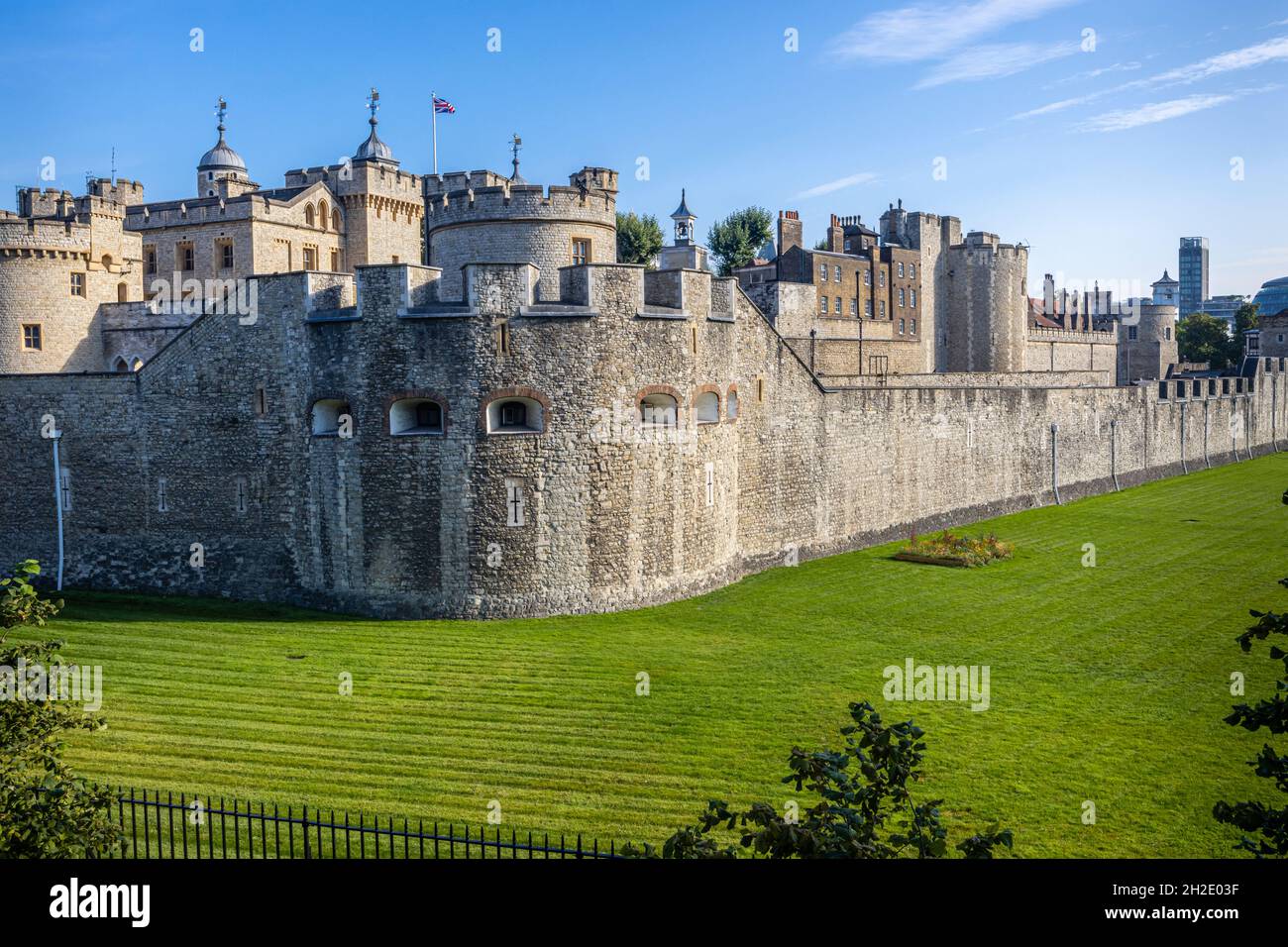 The iconic Tower of London, a leading historic tourist attraction in ...