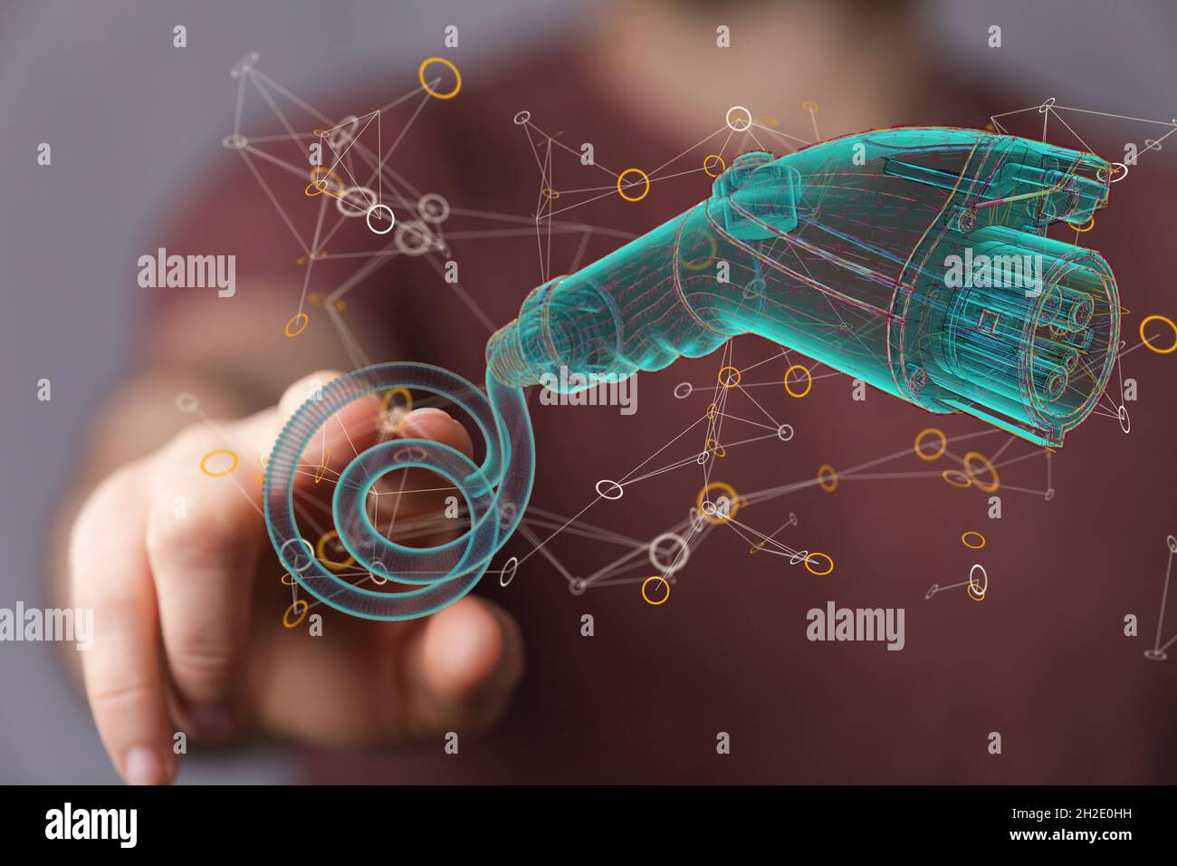 Charging car battery motion graphic hi-res stock photography and images - Alamy