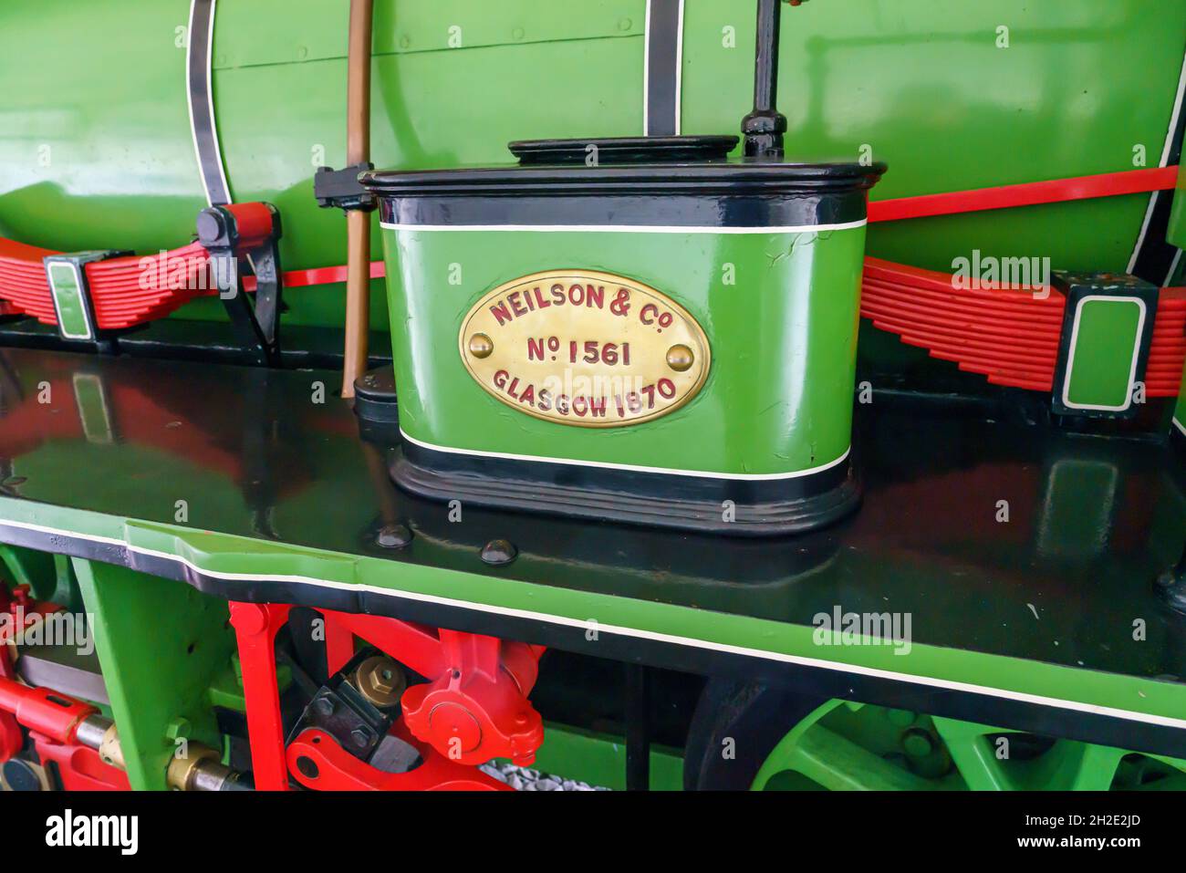 Neilson & Co Works No 1561 Beckton No 1. industrial locomotive engine ...