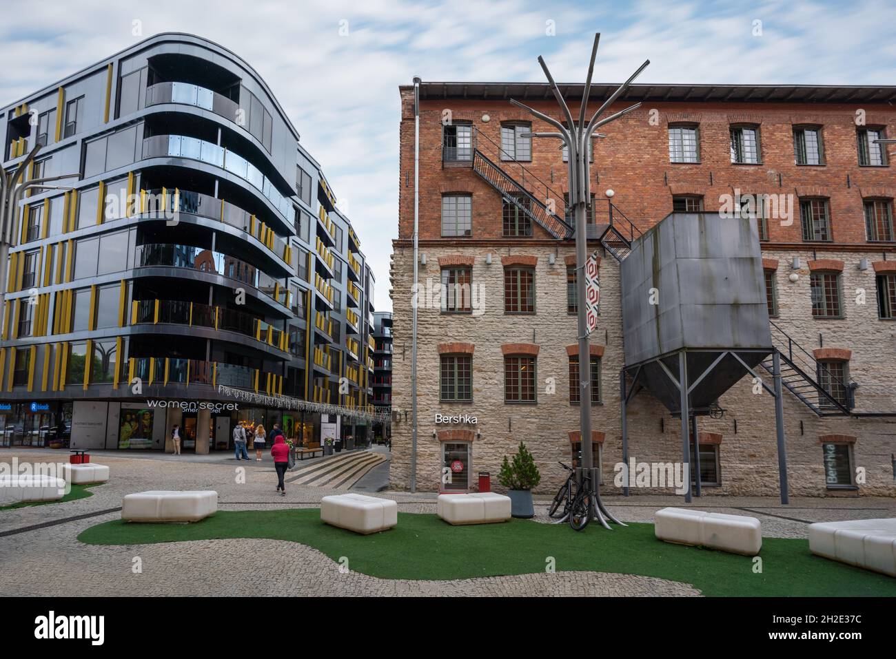 Rotermann Quarter - former industrial area with modern architecture ...