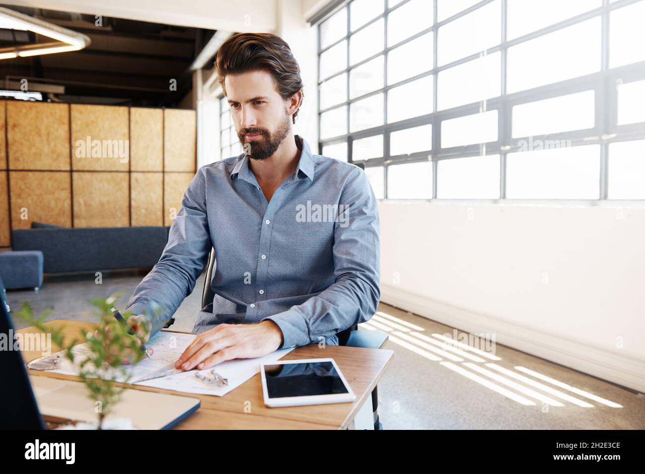 Focused on success hi-res stock photography and images - Alamy