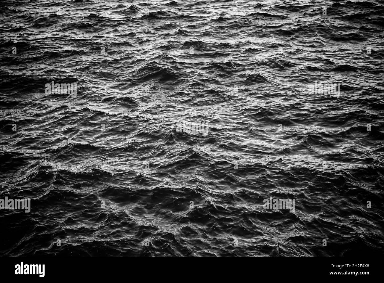 Deep turquoise water Black and White Stock Photos & Images - Alamy