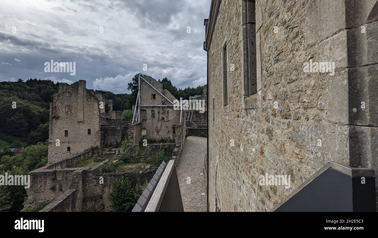 Larochette castle hi-res stock photography and images - Alamy