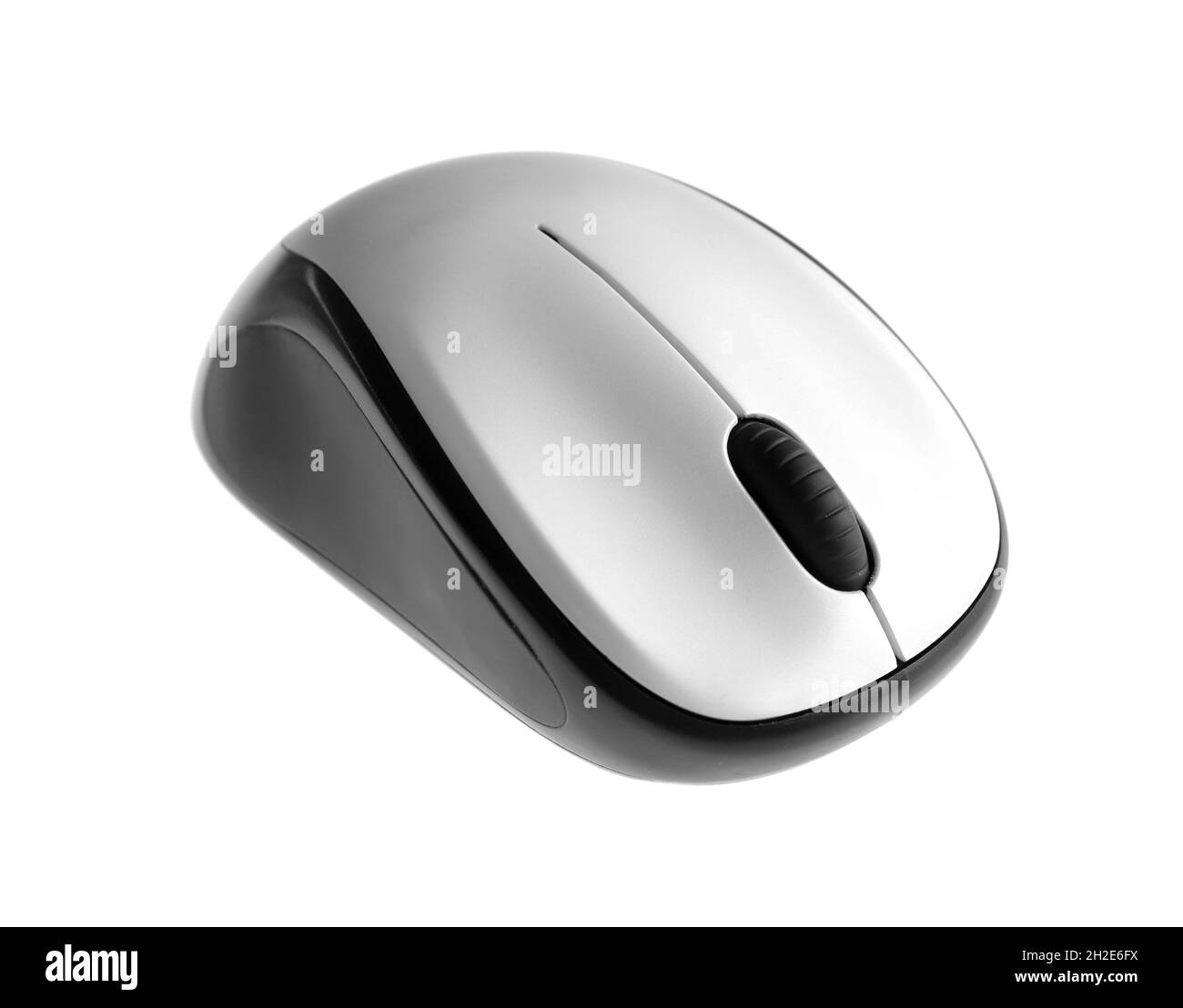 Modern computer mouse on white background Stock Photo - Alamy