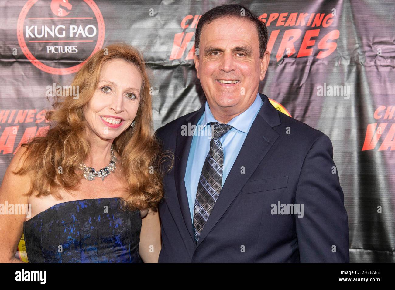 Keely Dervin, Joseph Camilleri attends Premiere of the Film by Kung Pao ...