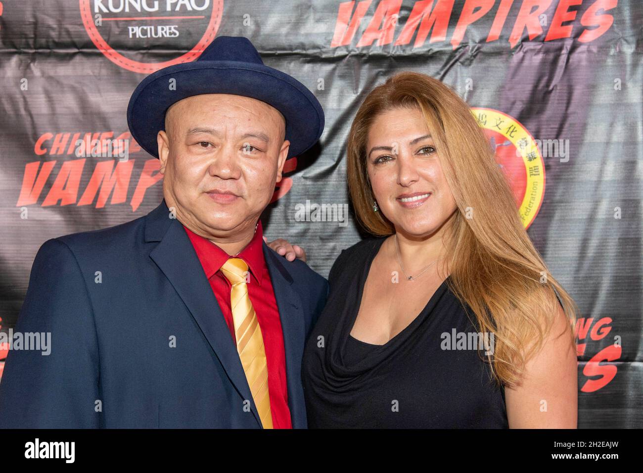 Sean Eden Yi, Michelle Alexandria attend Premiere of the Film by Kung ...