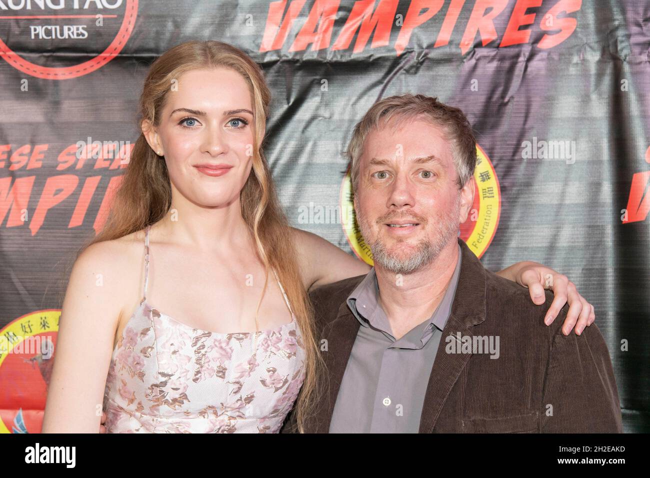 Daniela Brown, Randy Kent attend Premiere of the Film by Kung Pao ...