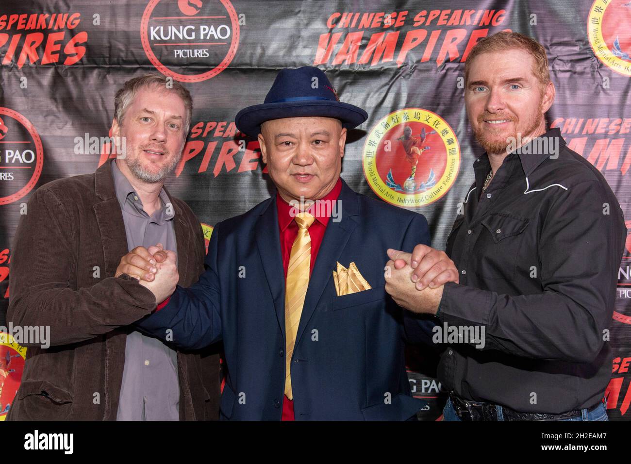 Randy Kent, Sean Eden Yi, Davy Williams attend Premiere of the Film by ...