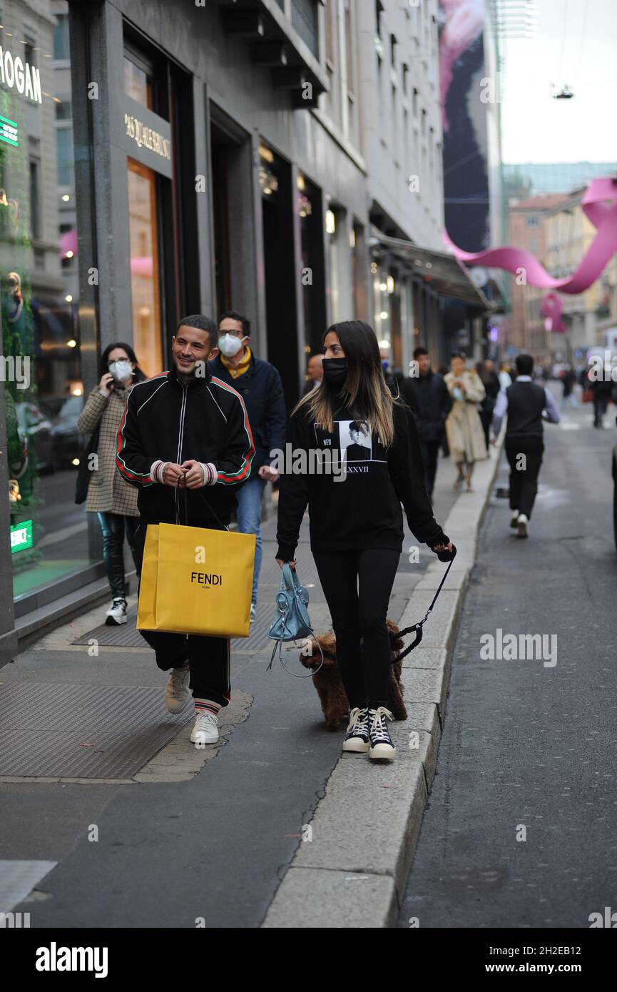 Milan, . 21st Oct, 2021. Milan, 21-10-2021 Stefano Sensi, an INTER and ...