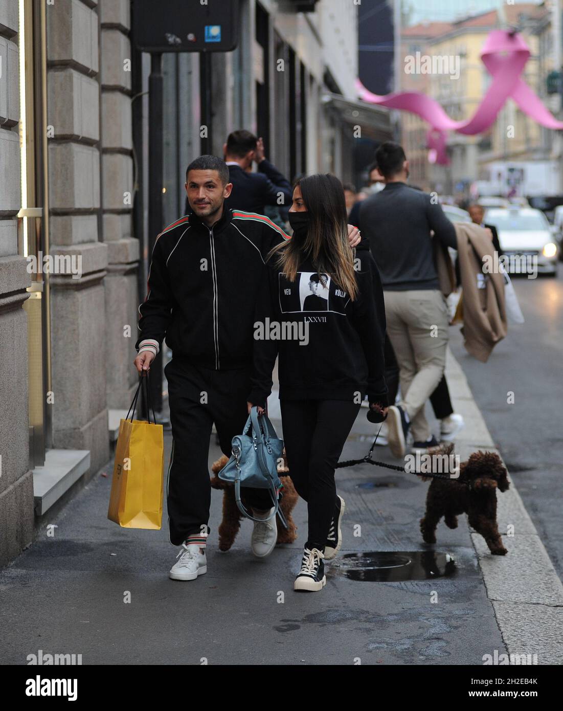Milan, . 21st Oct, 2021. Milan, 21-10-2021 Stefano Sensi, an INTER and ...