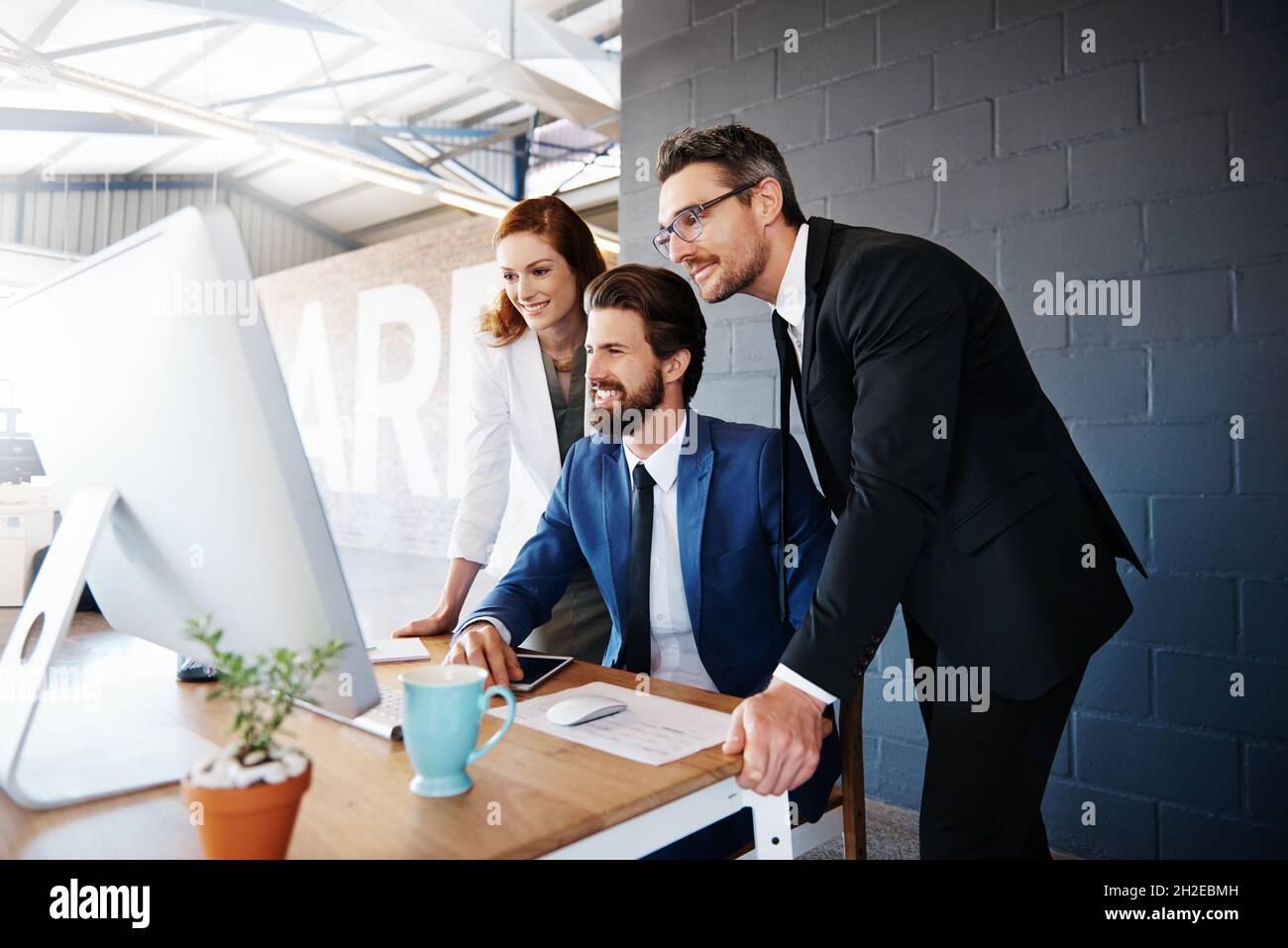 It takes a dedicated team to build a successful business Stock Photo ...