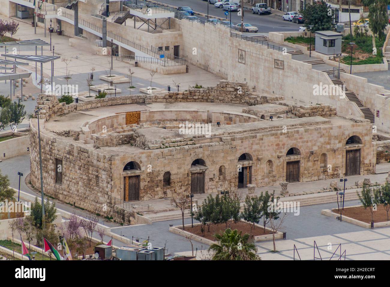 Odeon Theater in the center of Amman, Jordan Stock Photo - Alamy
