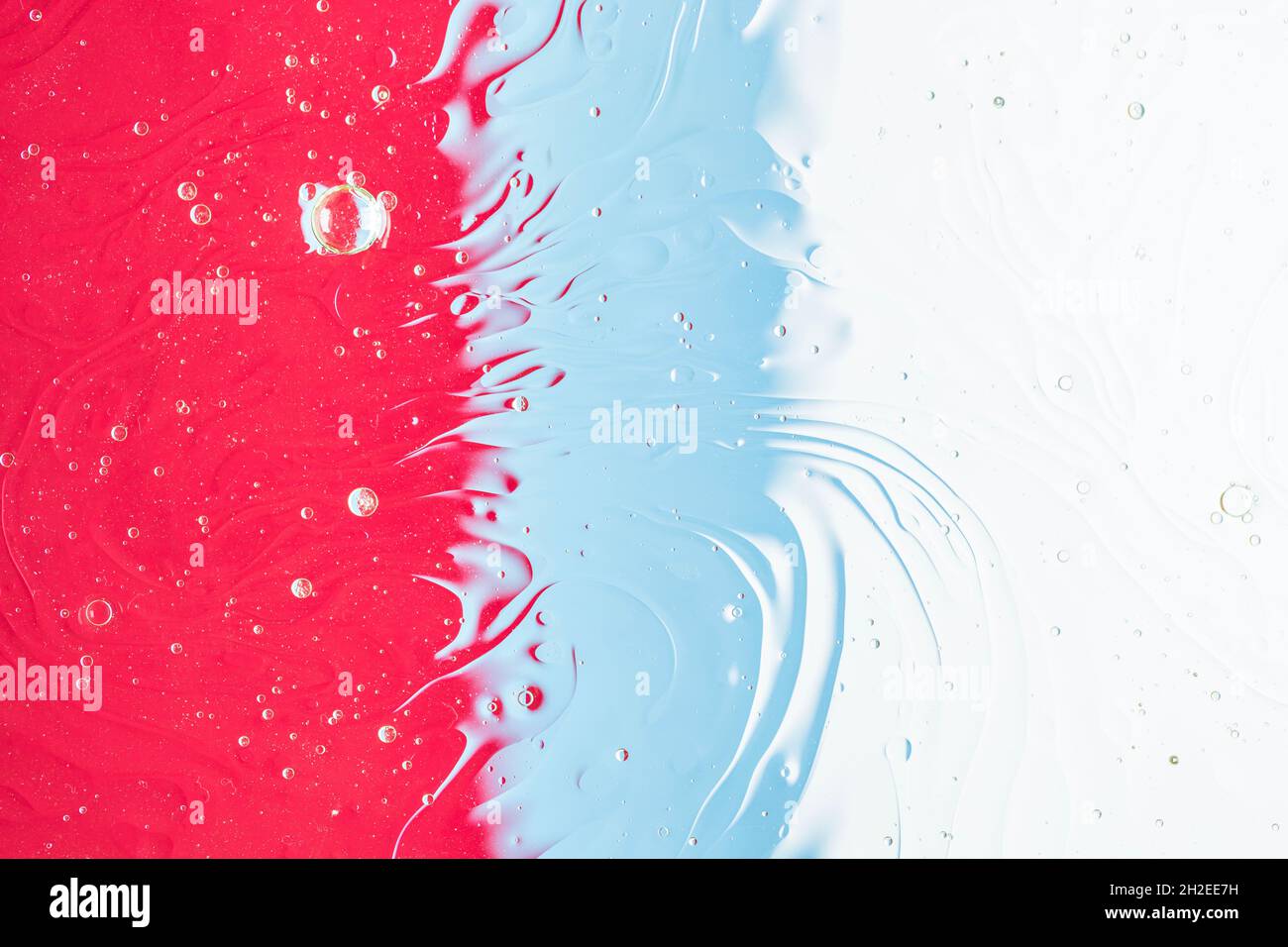 Beautiful view of flag red, blue, white colorful abstract design ...