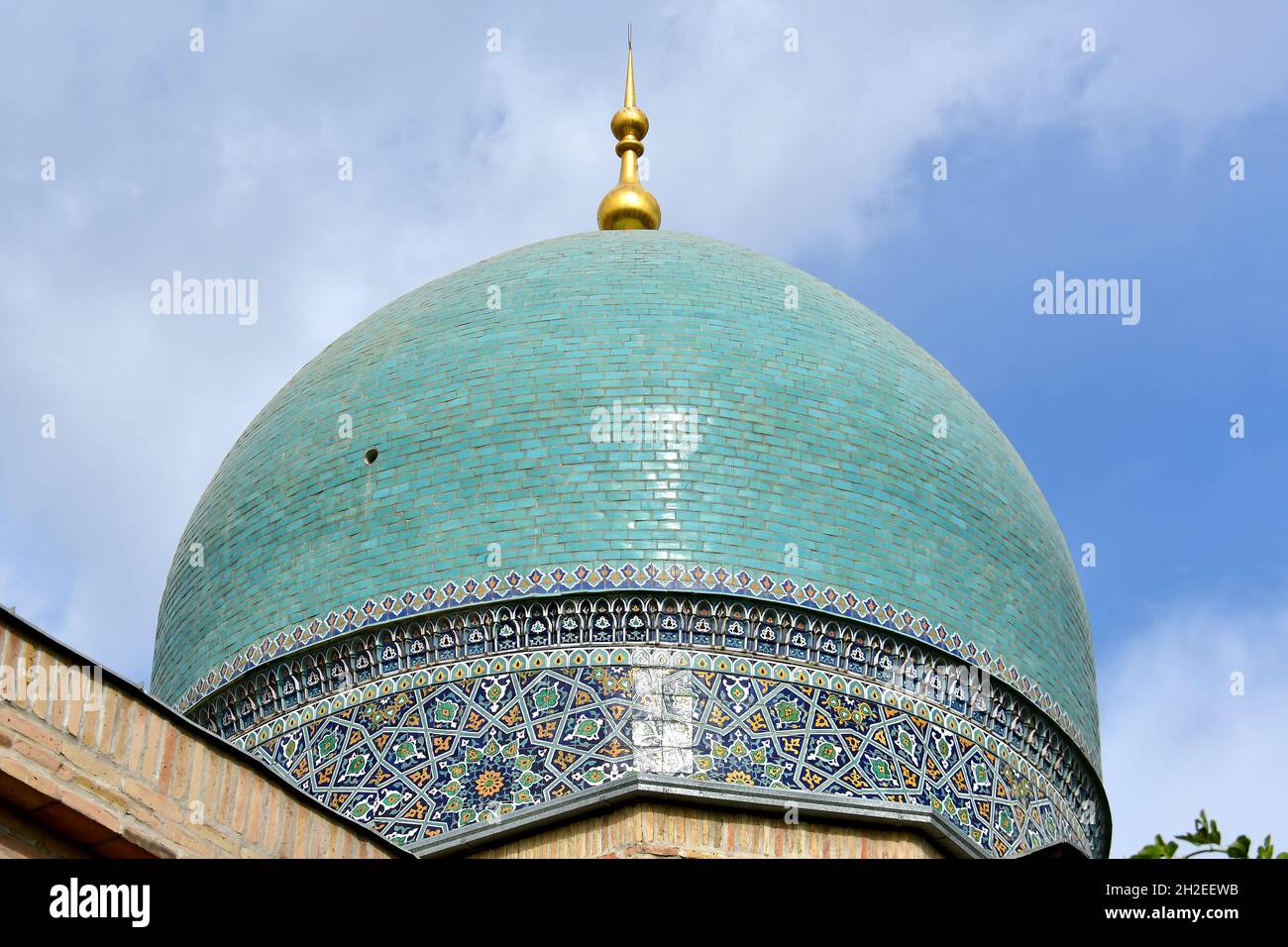 Abu Bakr Kaffal Shashi mausoleum, Tashkent, Uzbekistan, Central Asia ...