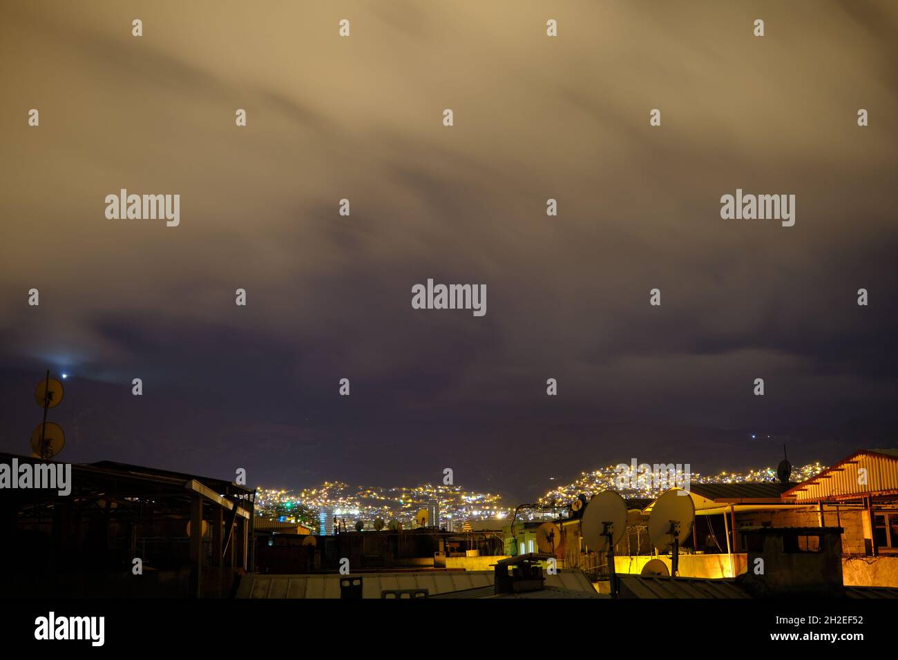 Mosque night view hi-res stock photography and images - Alamy