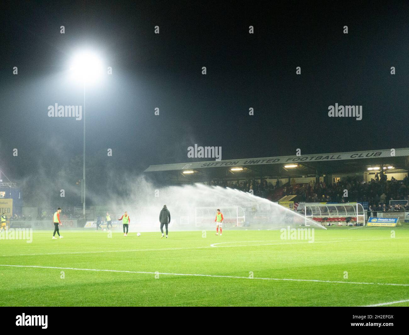 Sutton United Football Club Stock Photo - Alamy